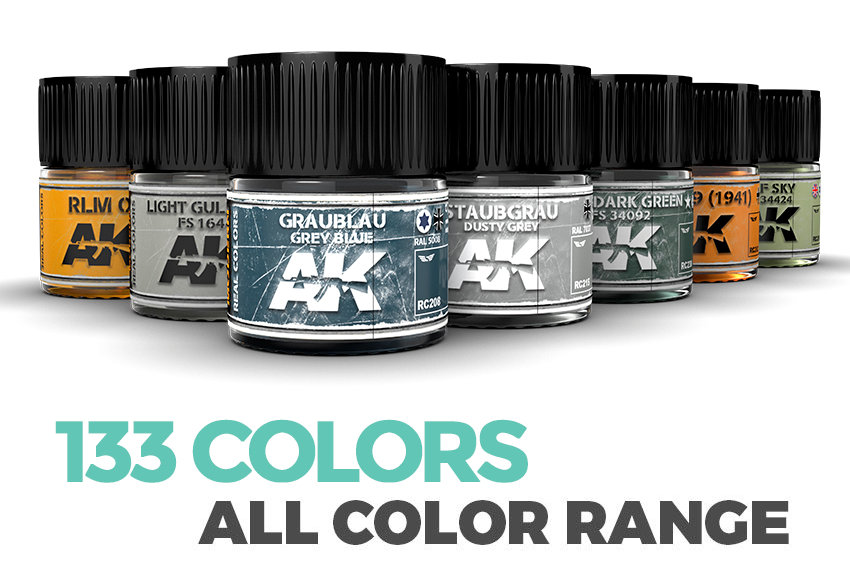 The Modelling News: 133 new colours in the AK Interactive AIR series ...