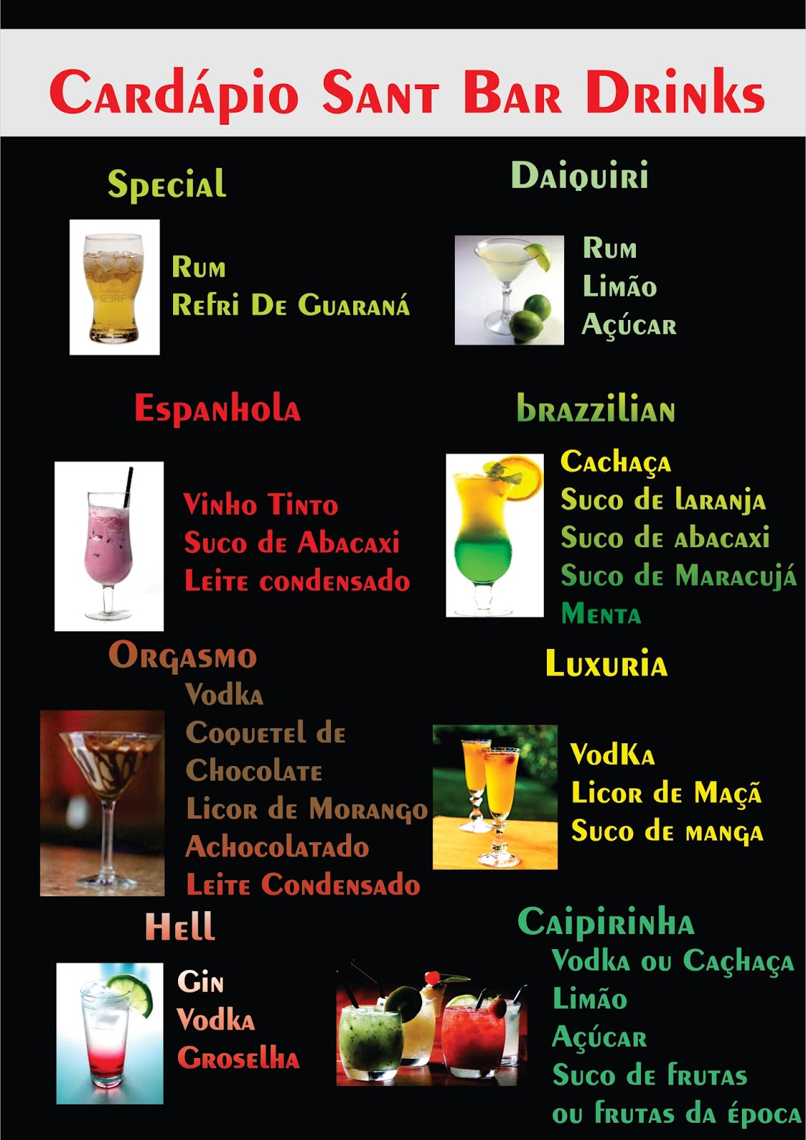 Sant Bar Drinks