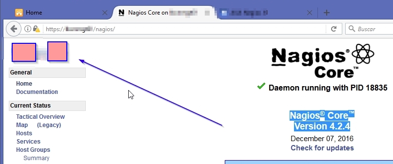 Gonsystem: NAGIOS. Logo