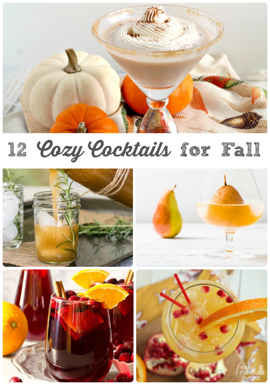 Frugal Foodie Mama: 12 Cozy Cocktails for Fall