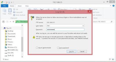 Configuration of FTP using 3CDaemon