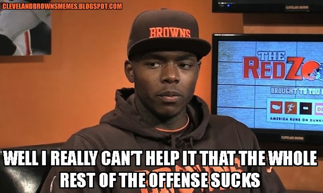 Cleveland Browns Memes: JOSH GORDON CAN MAKE ANYONE LOOK GOOD FOR A MOMENT