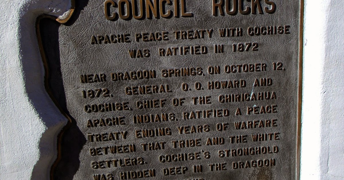 Apache Peace Treaty with Cochise