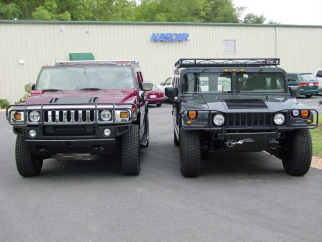 HUMMER H1 VS HUMMER H2