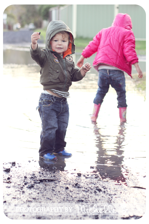 Photography by Michelle: More Puddle Fun!
