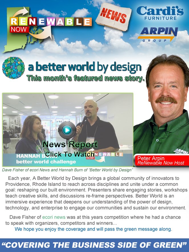 Renewable Now News Report ~ The Renewal Energy