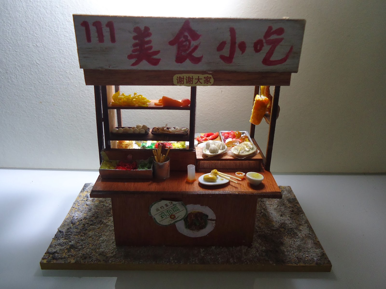 Kin's Miniature Workshop Handmade Clay Food by Kin Quek. Have Fun With ...