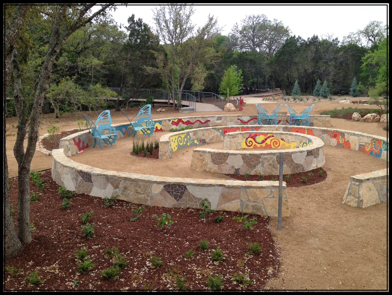 Texas Homemaking: Grand Opening :: Luci and Ian Family Garden at the ...