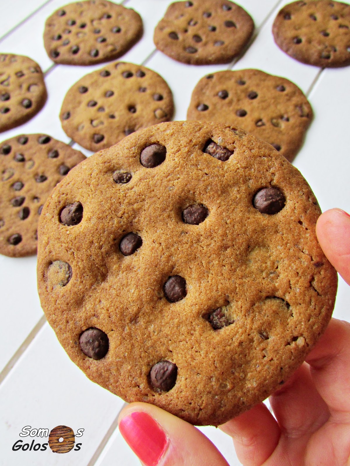 SomosGolosos: Galletas-Cookies Americanas Sin lactosa