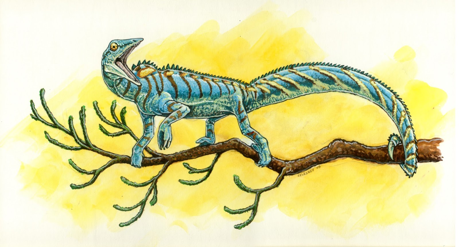 Waxing Paleontological: Monkey Lizards of the Triassic