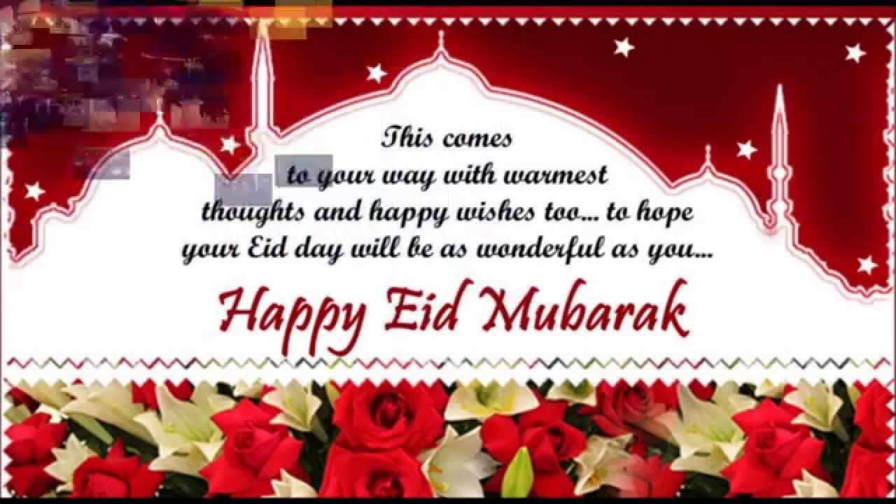 Eid Mubarak Whatsapp Facebook Text SMS Messages in English - Eid ...