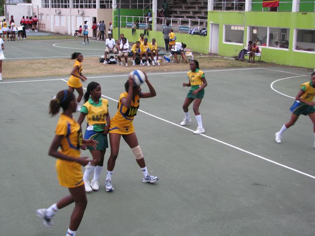 Netball Shots: Barbados vs St. Vincent and the Grenadines