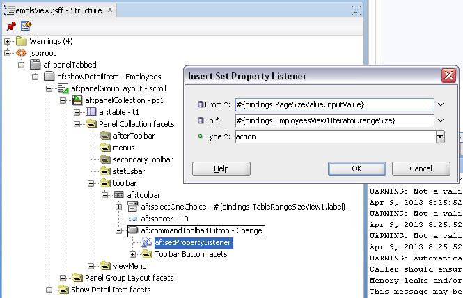 Andrej Baranovskij Blog How To Control Adf Table Pagination On Runtime And Do Case Insensitive