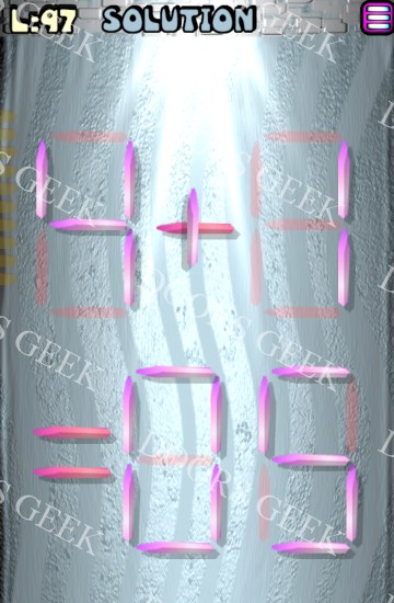 MATCHES PUZZLE [EPISODE 13] LEVEL 97 SOLUTION ~ Doors Geek