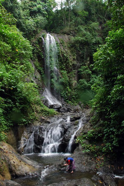 Busagan Falls in JP Laurel Malungon, Sarangani