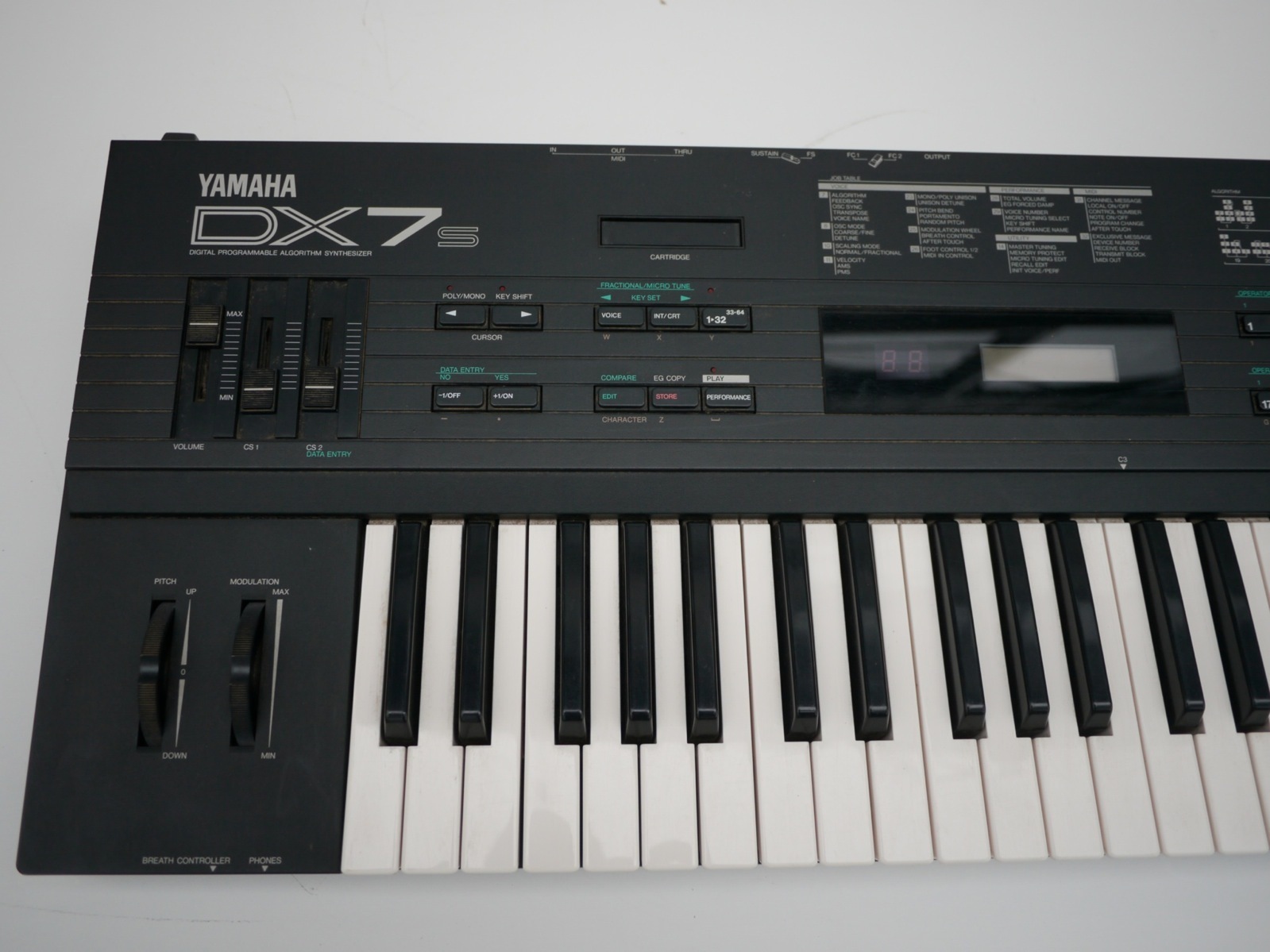 MATRIXSYNTH: YAMAHA DX7s SN ON01131 with Original Gig Bag