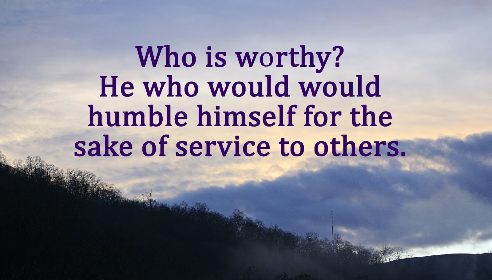 Live Life: Pride and Humility