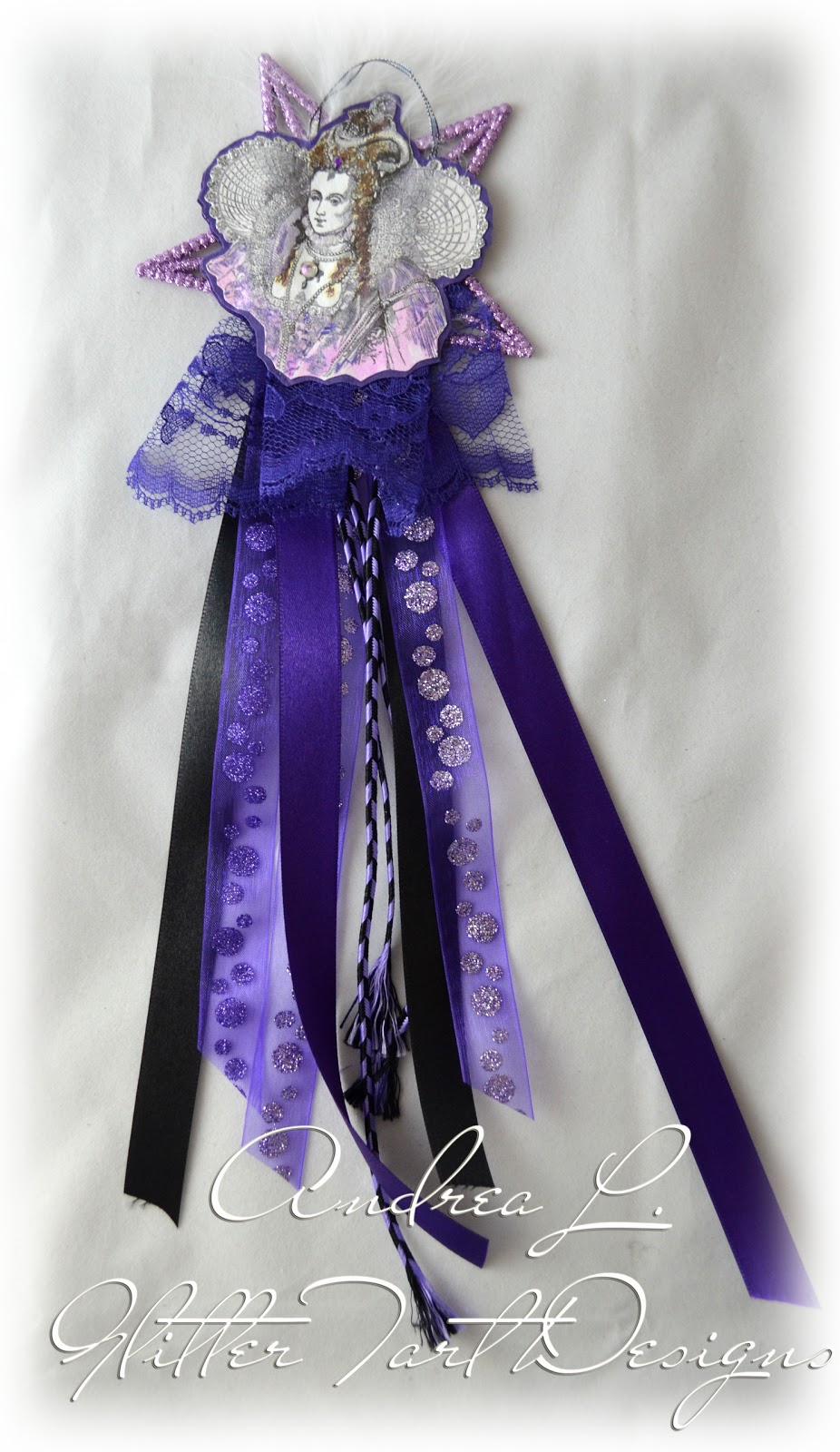 Glitter Tart Designs: Ribbon/Streamer Doll