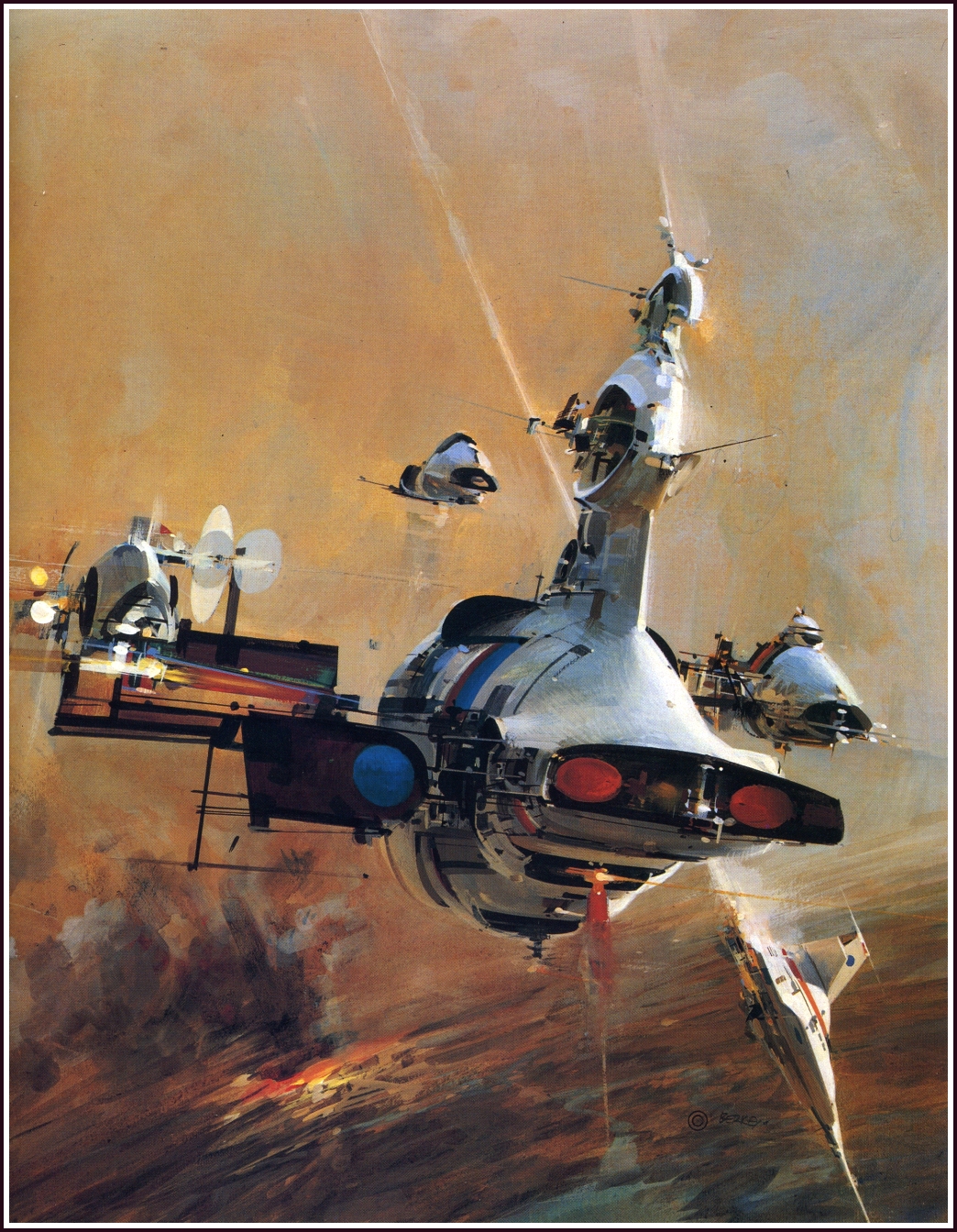 JOHN BERKEY | Sf art, Space art, Science fiction art