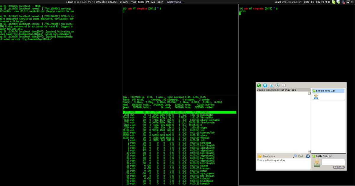 My Arch Linux Tiling Window Managers 