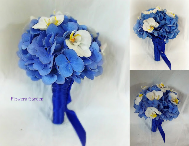 Flowers Garden, passion for colours: Buchet mireasa cu hortensie ...