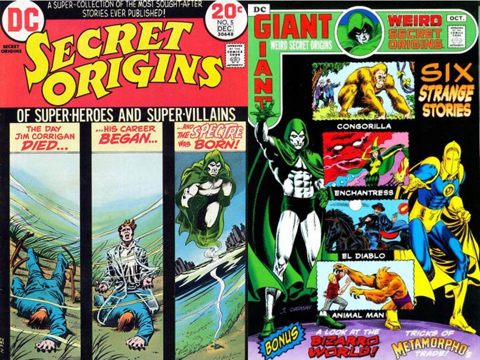 Dave's Comic Heroes Blog: Guide to Golden Age Spectre Reprints