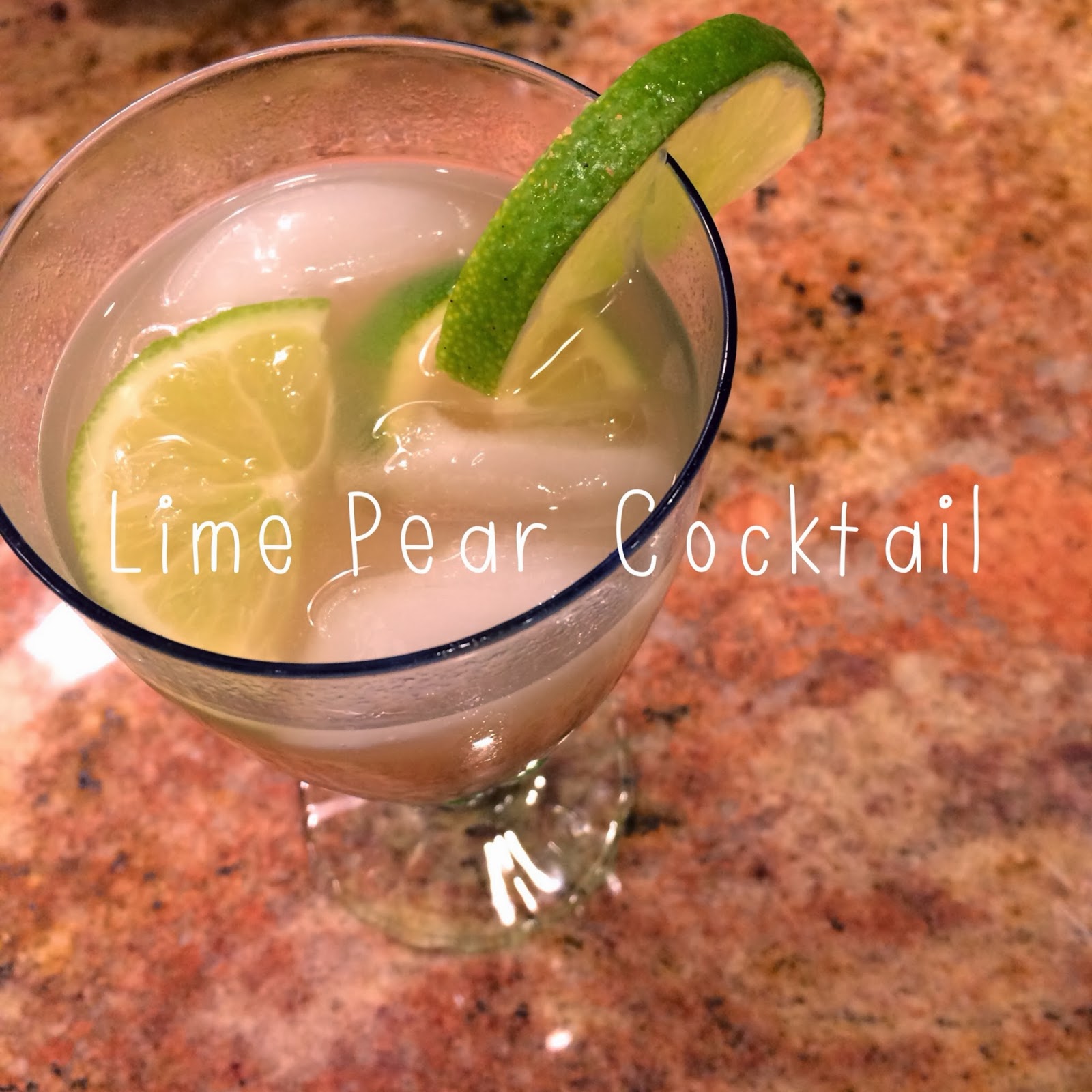 eat. live. splurge.: Lime Pear Cocktail