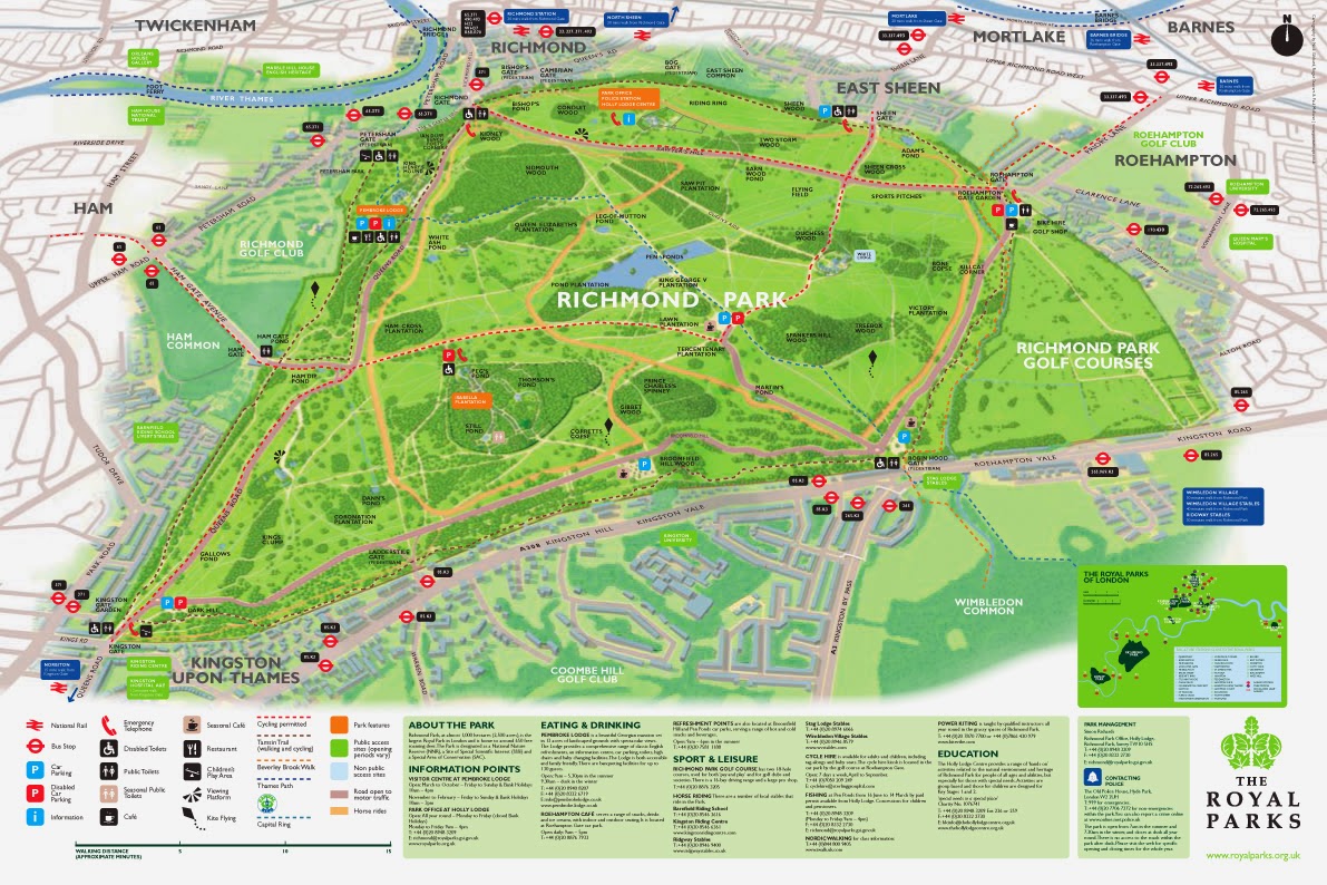 Malagueña en Londres: Richmond (I): Park aventuras