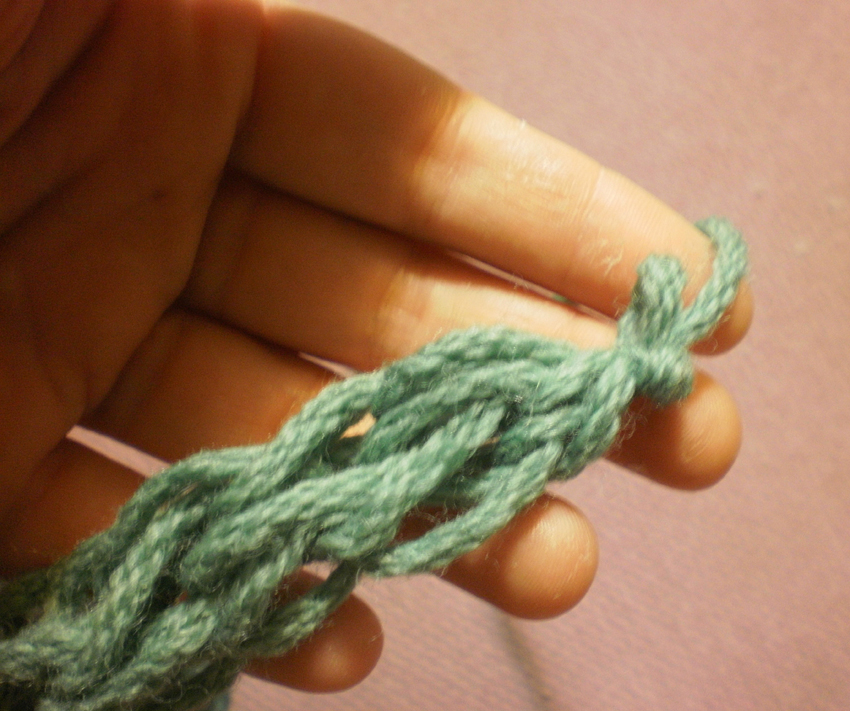 Anzouya: Tutorial - Finger Knitting