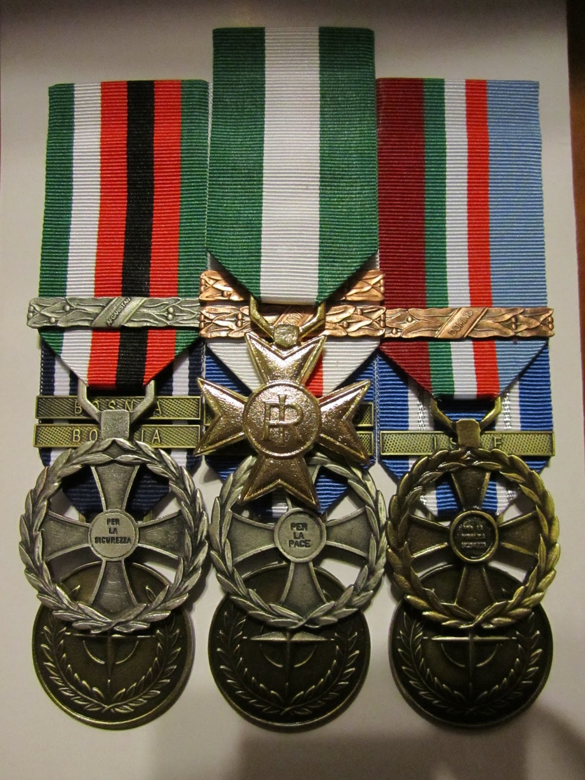 Medaglie & Nastrini: Medagliere ESERCITO