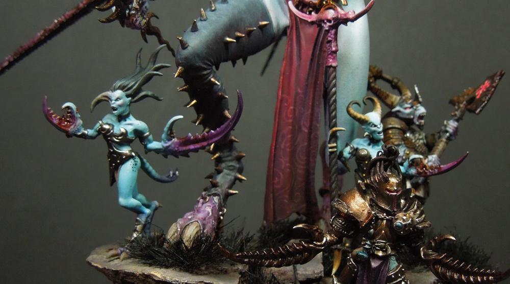 Step by Step - Disturbed Sin, a Slaanesh party | planetFigure | Miniatures