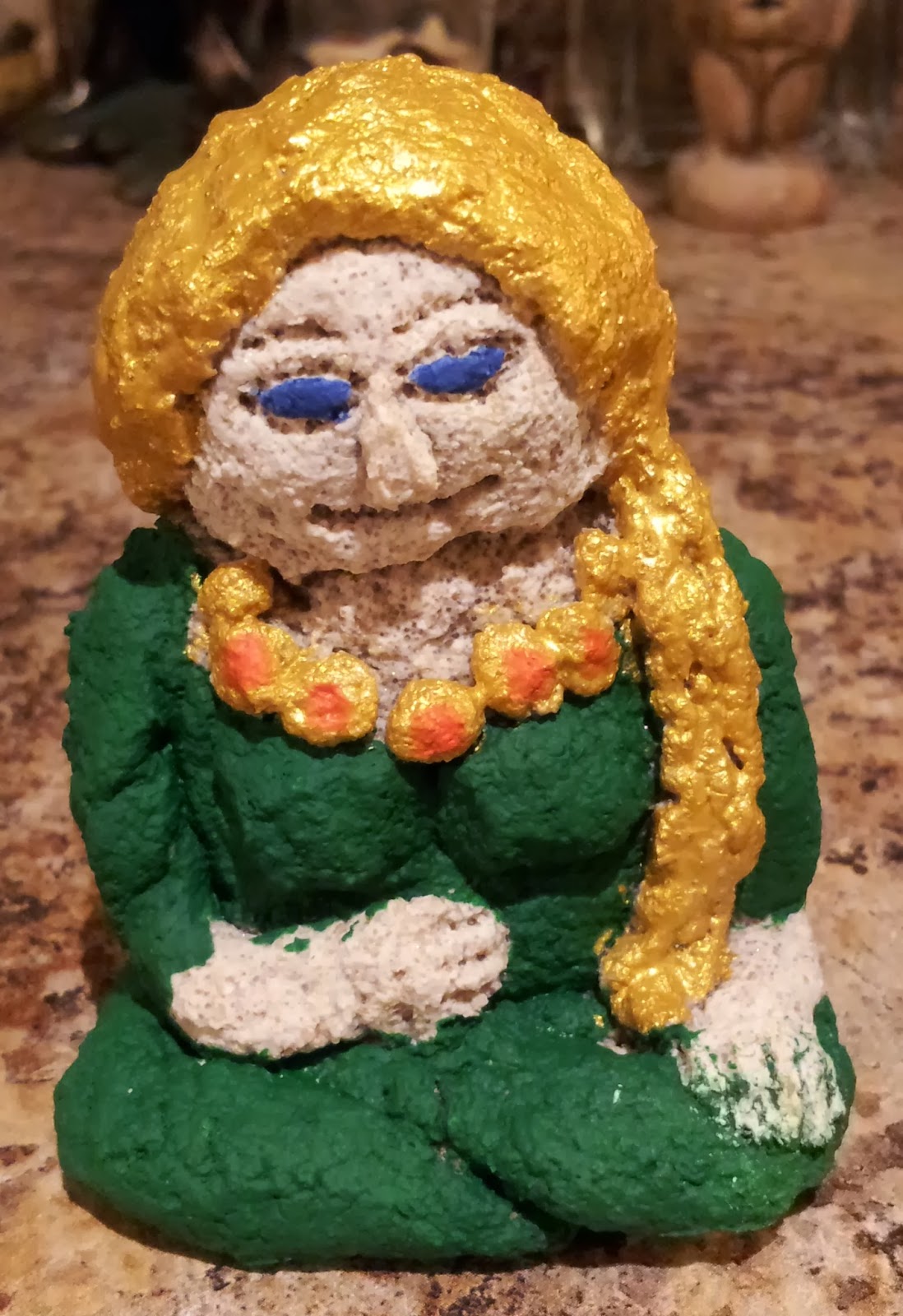 The Pagan Grove: Fréo and Ing Fréa - More Fun with Salt Dough