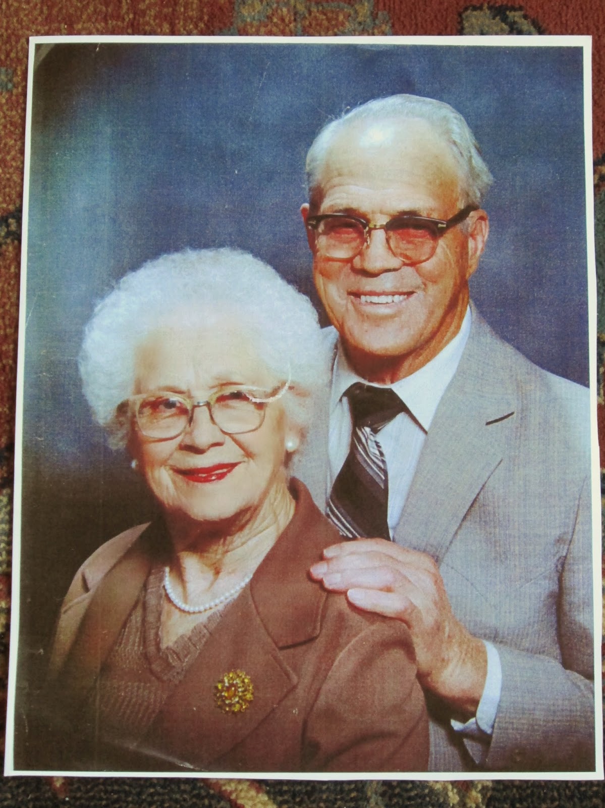 Rodney and Emeline Mahoney: April 2014