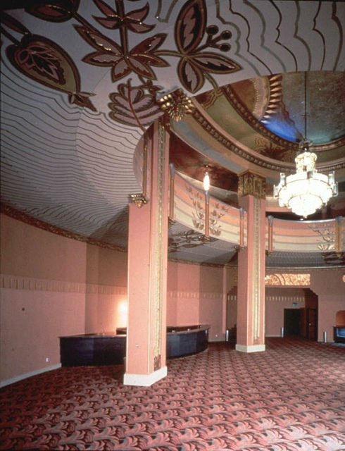 Los Angeles Theatres: Wiltern Theatre: lobby areas