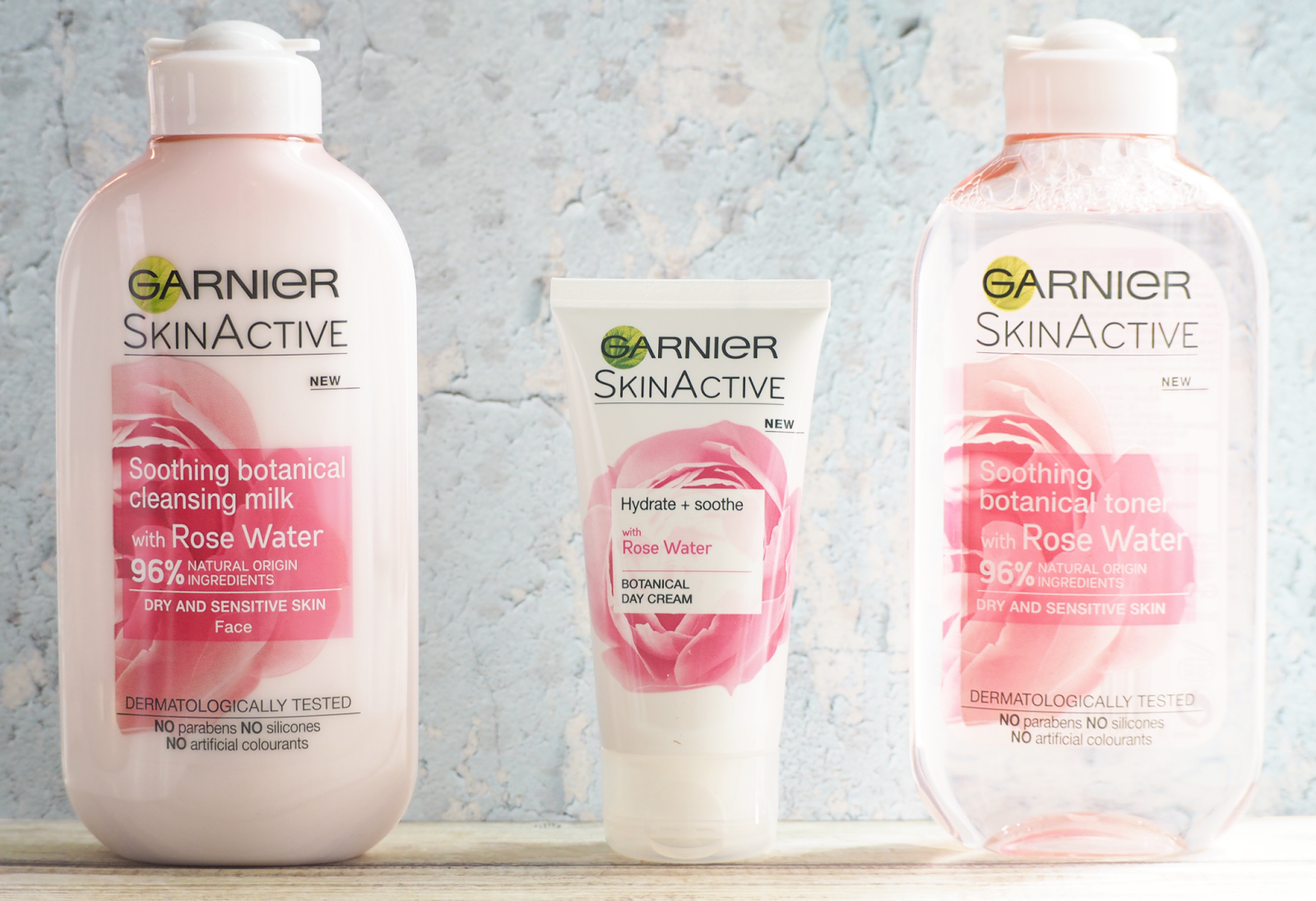 Garnier SkinActive Soothing Botanical Rose Water Skincare Range ...