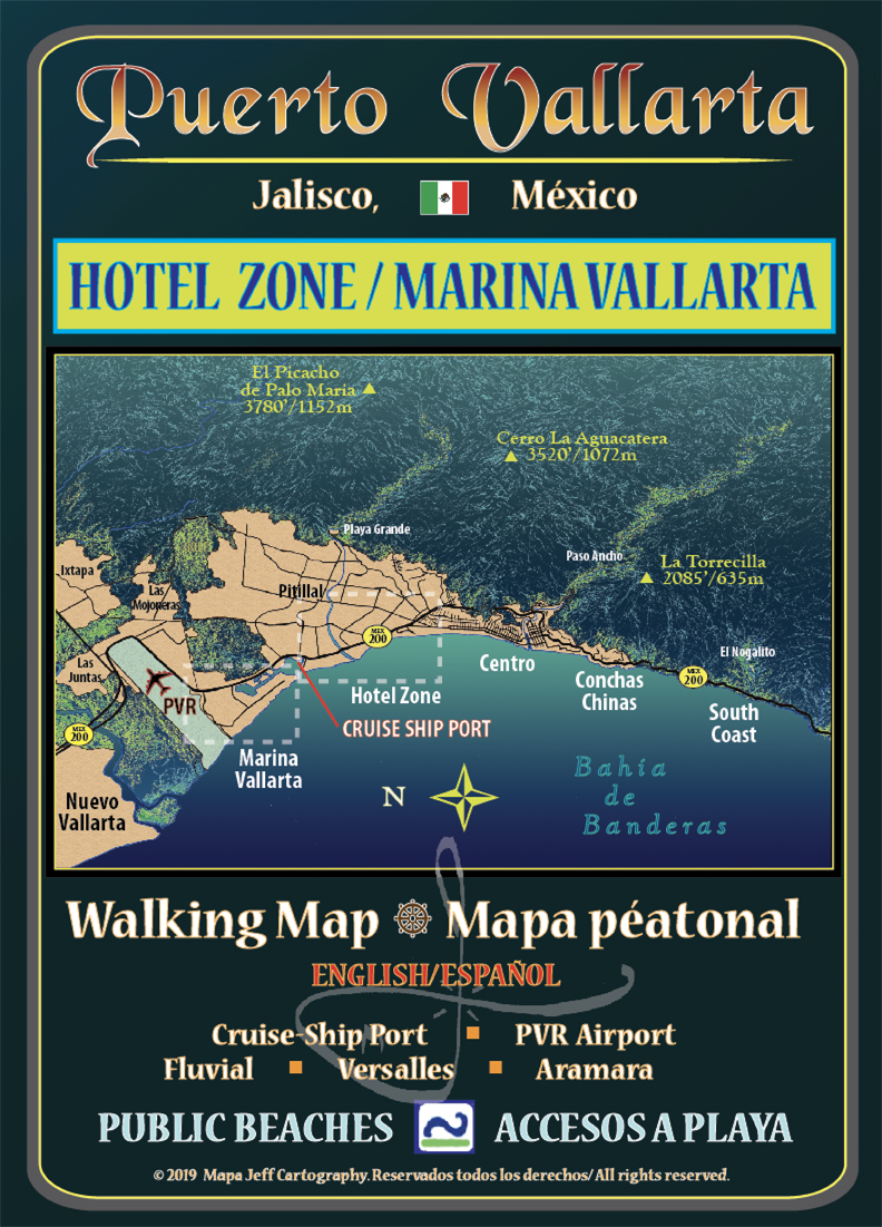 Mapa Jeff Cartography: Puerto Vallarta Maps
