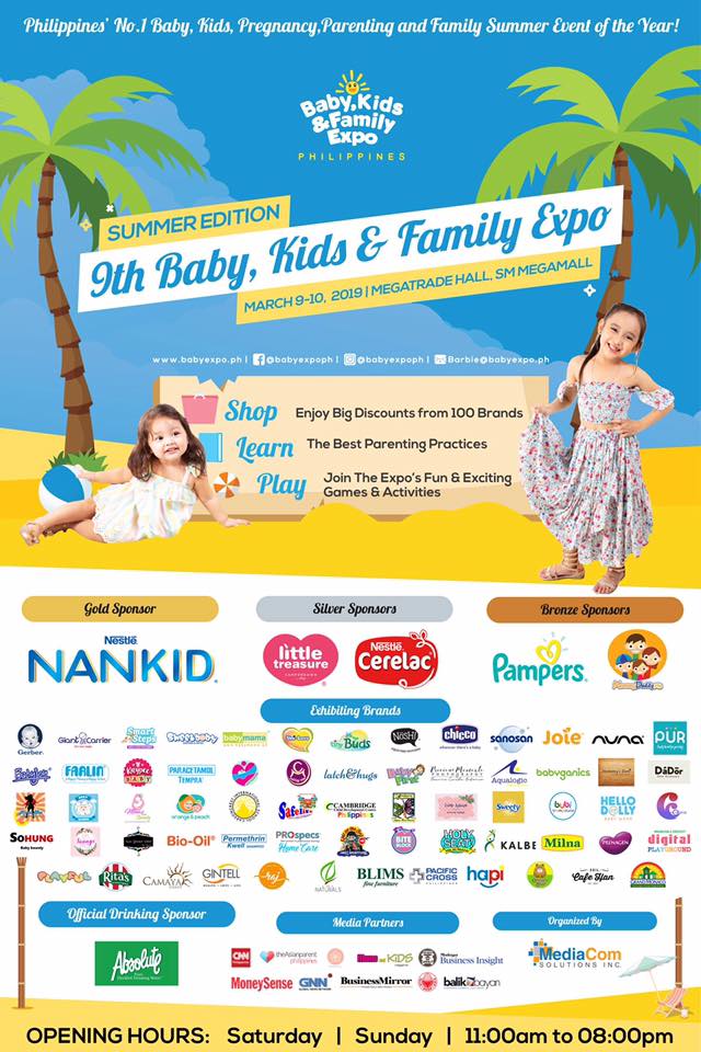 Manila Shopper: Baby, Kids & Family Expo at SM Megatrade: Mar 2019