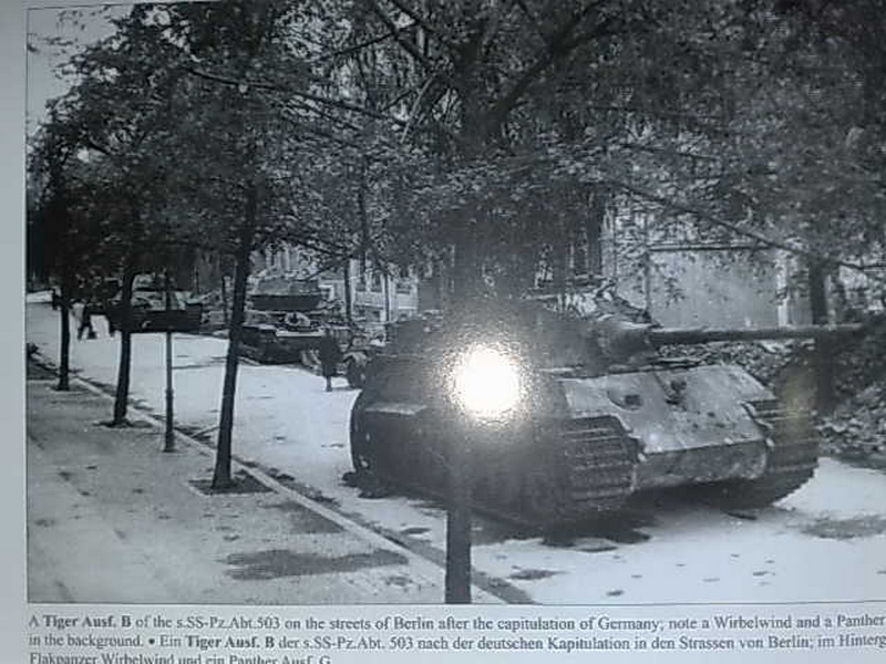 NAZI JERMAN: Tank-Tank Berat dan Medium Jerman Dalam Pertempuran Berlin ...