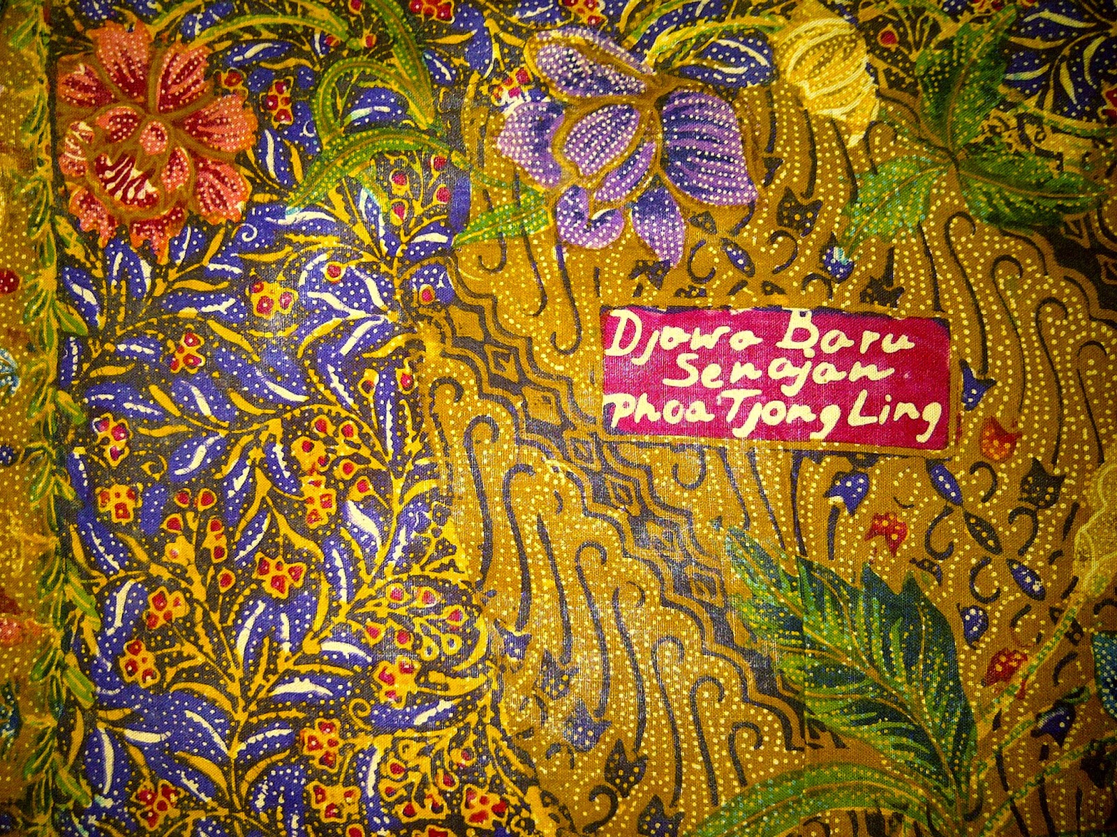 batik peranakan: batik Demak