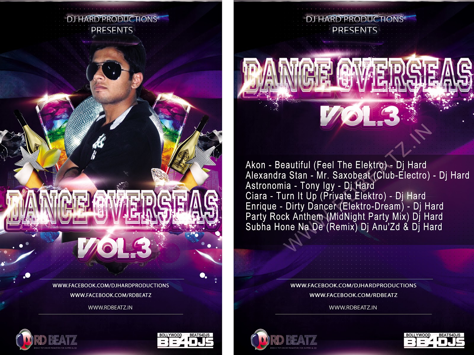 Dj Hard - Dance OverSeas Vol.3 ~ RD Beatz - India's Best Online ...