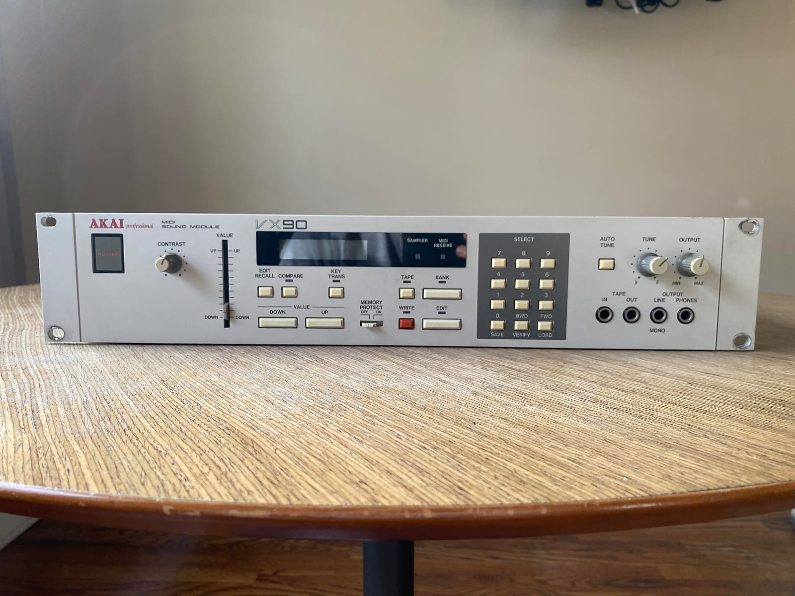 MATRIXSYNTH: Akai VX90 Analog Synthesizer Rackmount