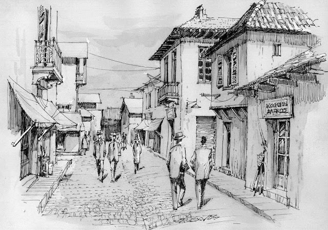 drawings and art : Landscape - Cityscape