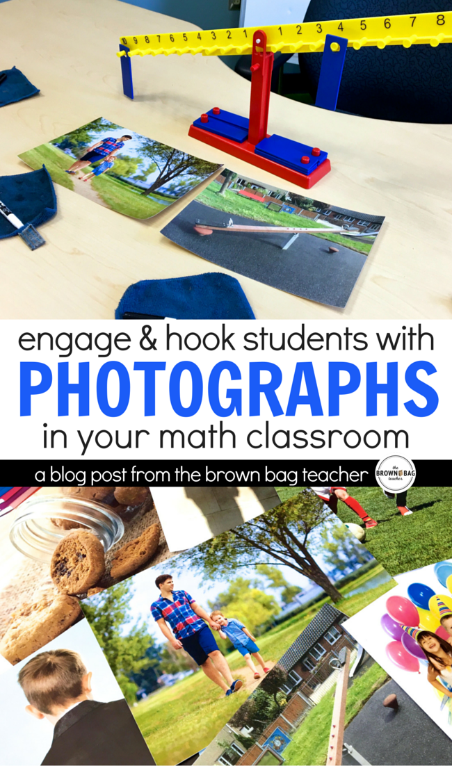 Using Photographs for Math Mini-Lessons - The Brown Bag Teacher