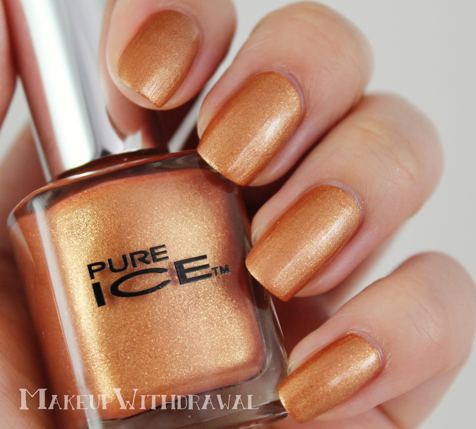 New Pure Ice Swatch Spam: Part 1 - Velours | Makeup Withdrawal