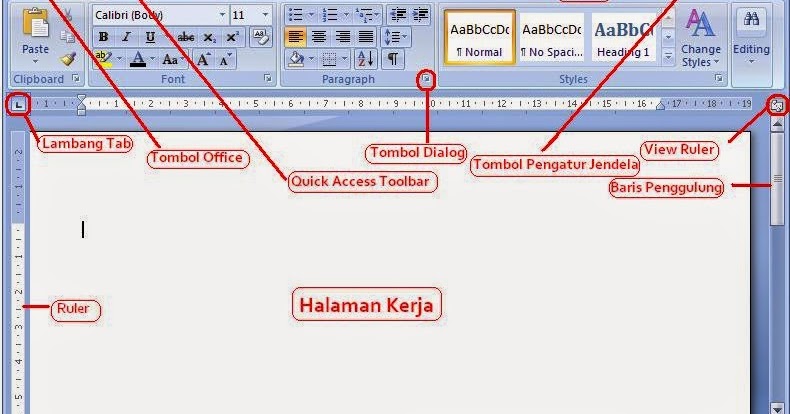 Bekerja dengan Microsoft Office word