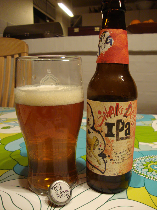 Tid til en øl: Tid til en øl - Flying Dog Snake Dog IPA