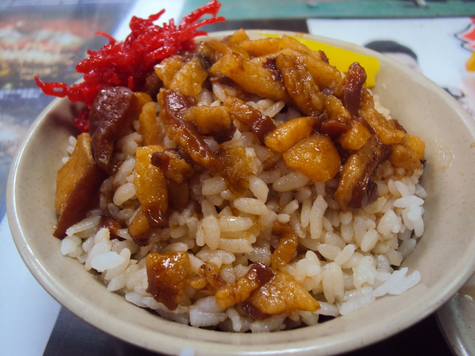 Taiwanese Food: Pig Blood Soup