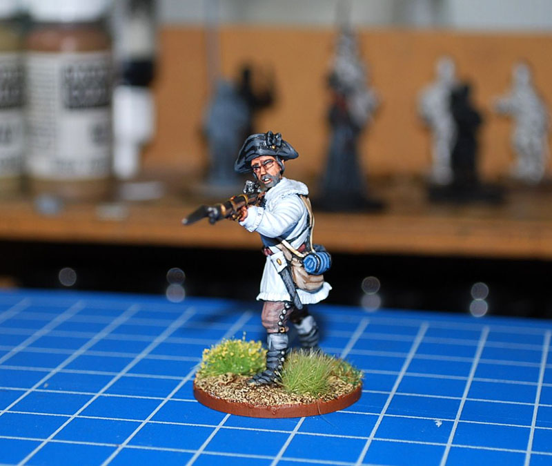 Analogue Hobbies: From JuanM: 40mm AWI Continental Infantryman (8 points)