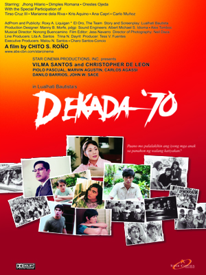 Dekada '70 - Movie Review - Film Geek Guy