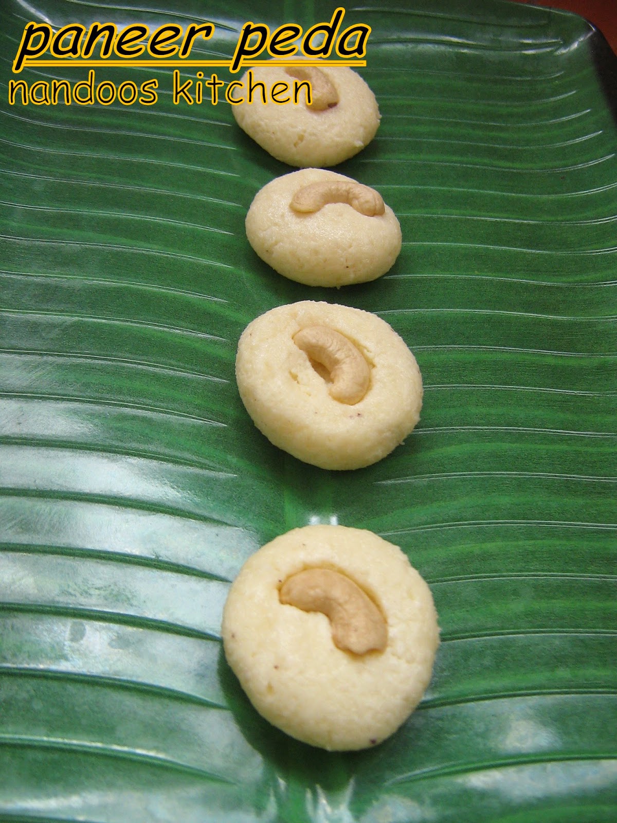 Remmy's Kitchen: Paneer peda